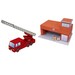 Papercraft, Fire Engine, Fire Station, DIY Papercraft for Kid Template ...