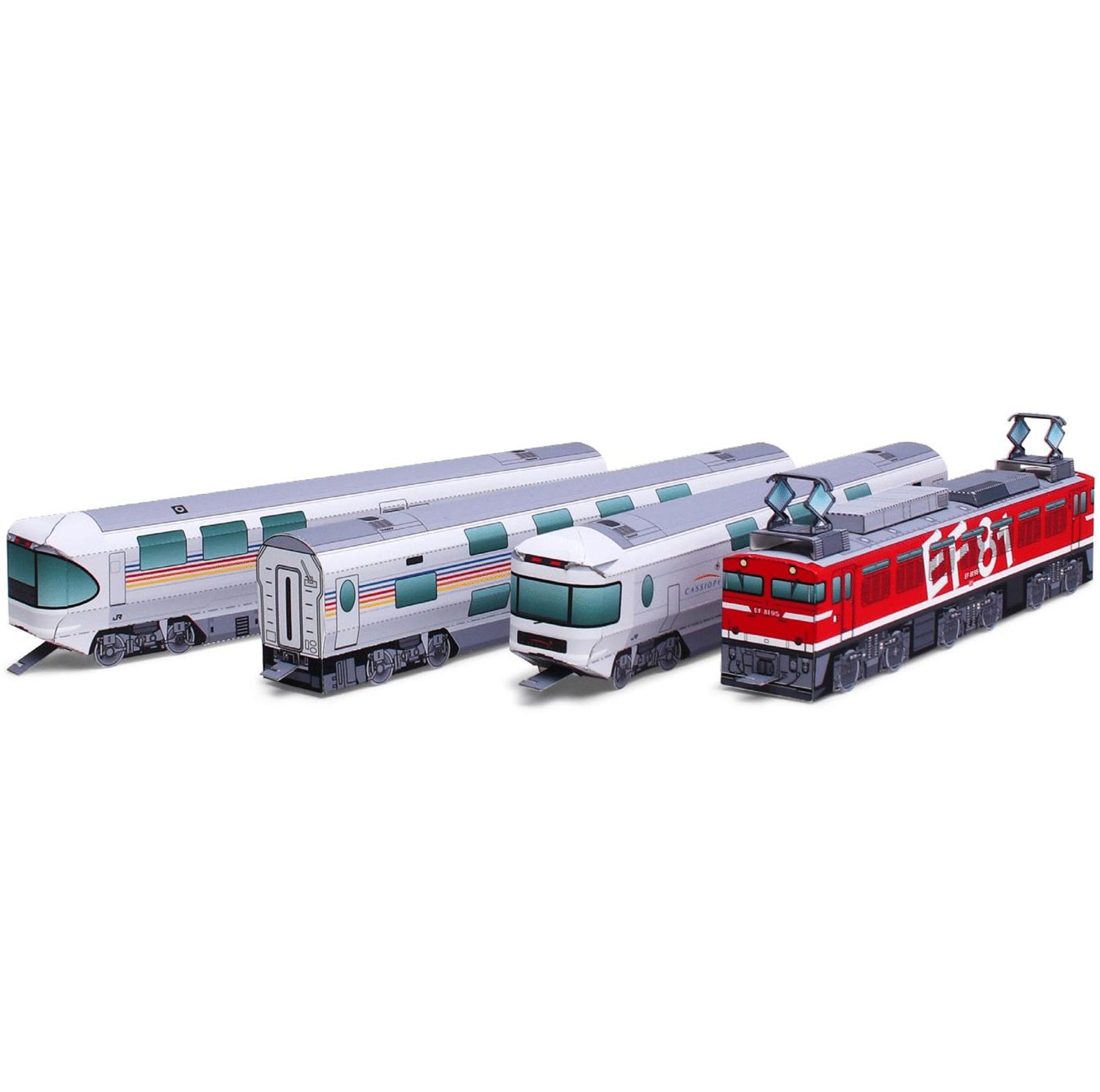 Electric Locomotive Papercraft, Class EF81 Papercraft, Train, Speed ...