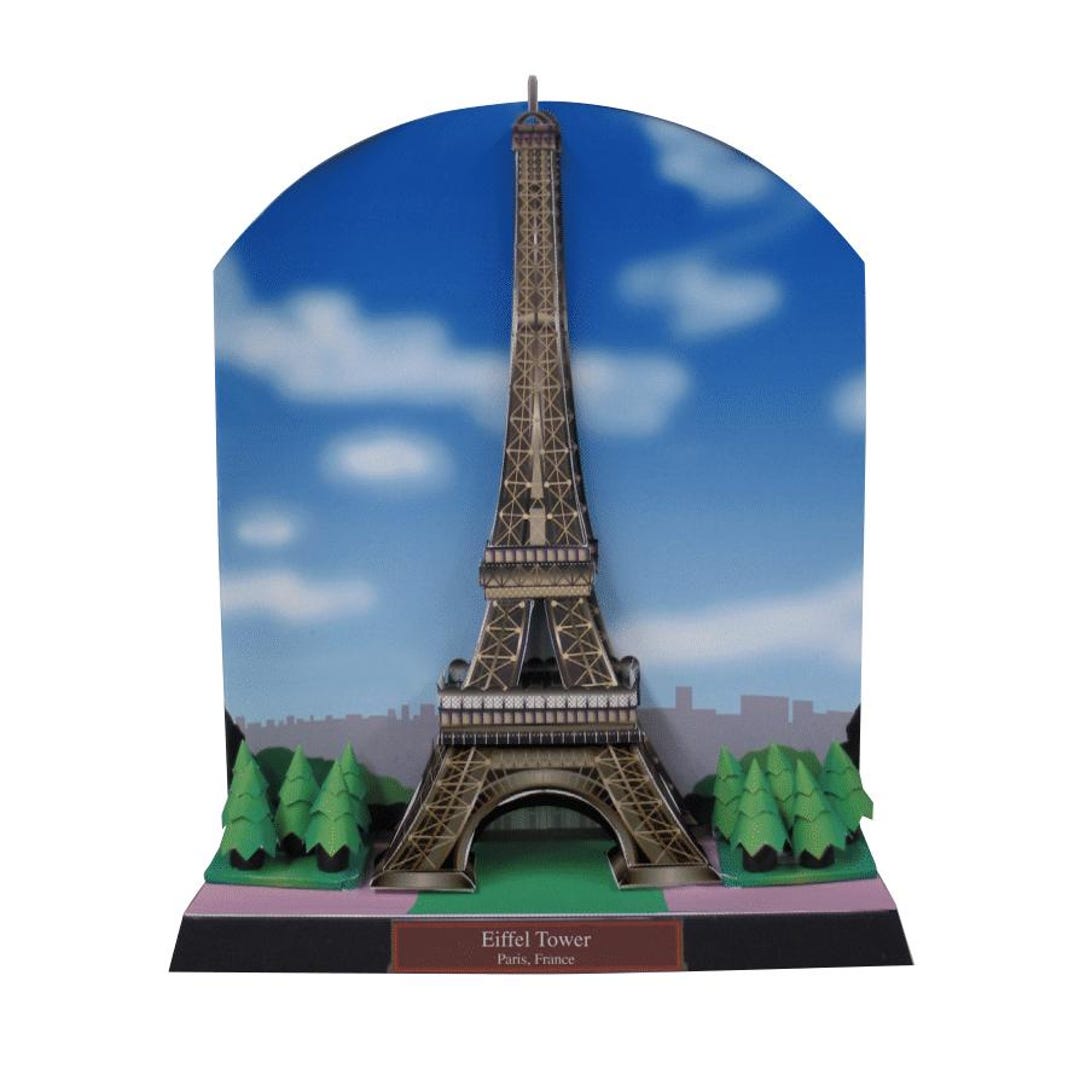 Eiffel Tower, Paris, France, Building, DIY Paper Model, Papercraft ...