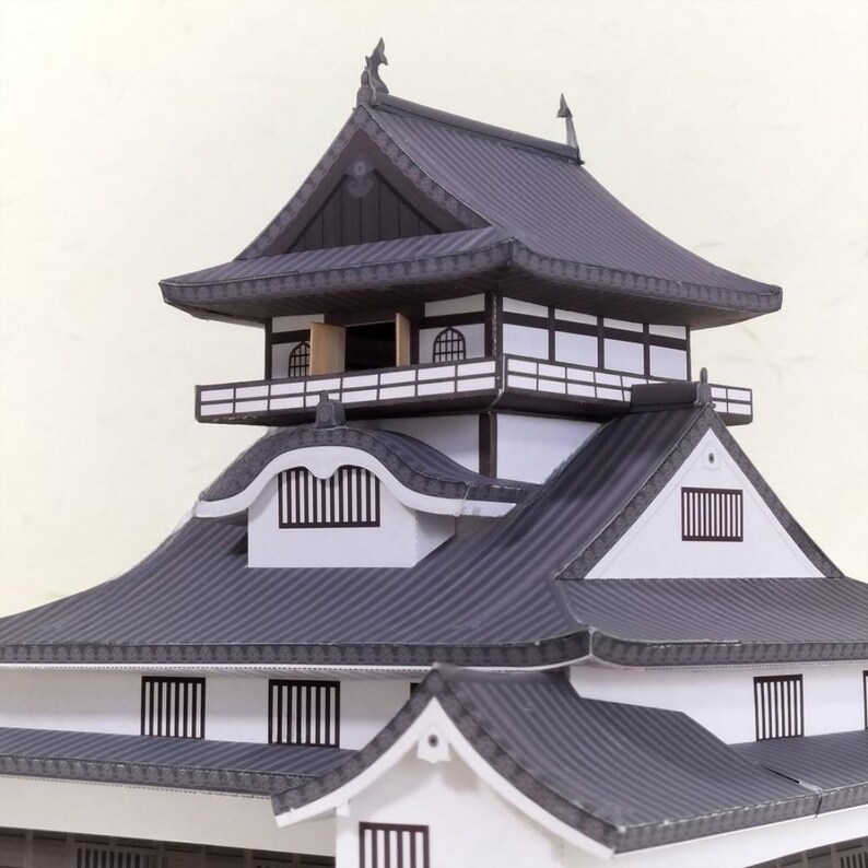 Inuyama Castle, Aichi, Japan, Building, Paper Model, Papercraft, Pdf ...