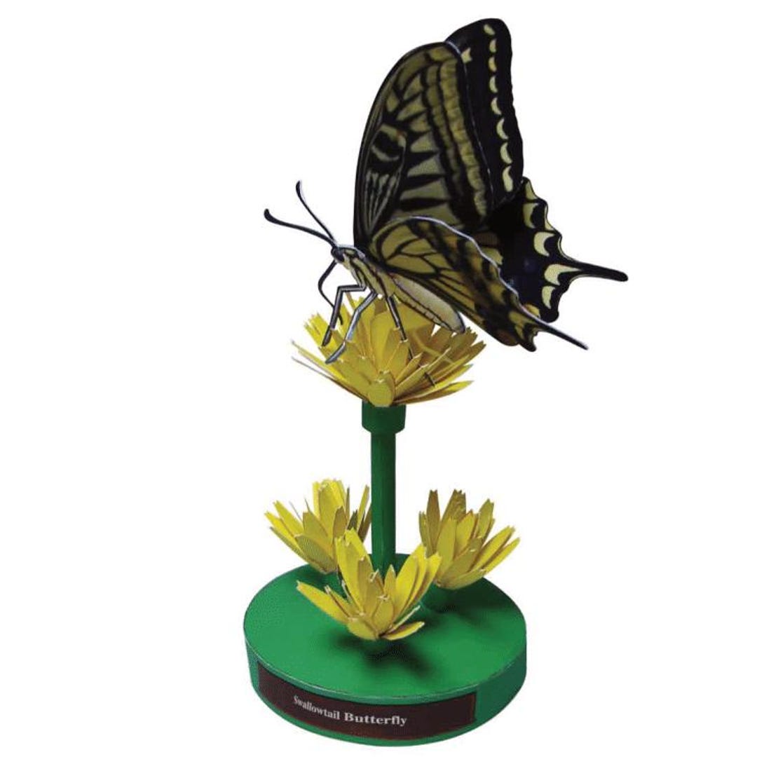 Swallowtail Butterfly Papercraft, Insect, Paper Model Sculpture ...
