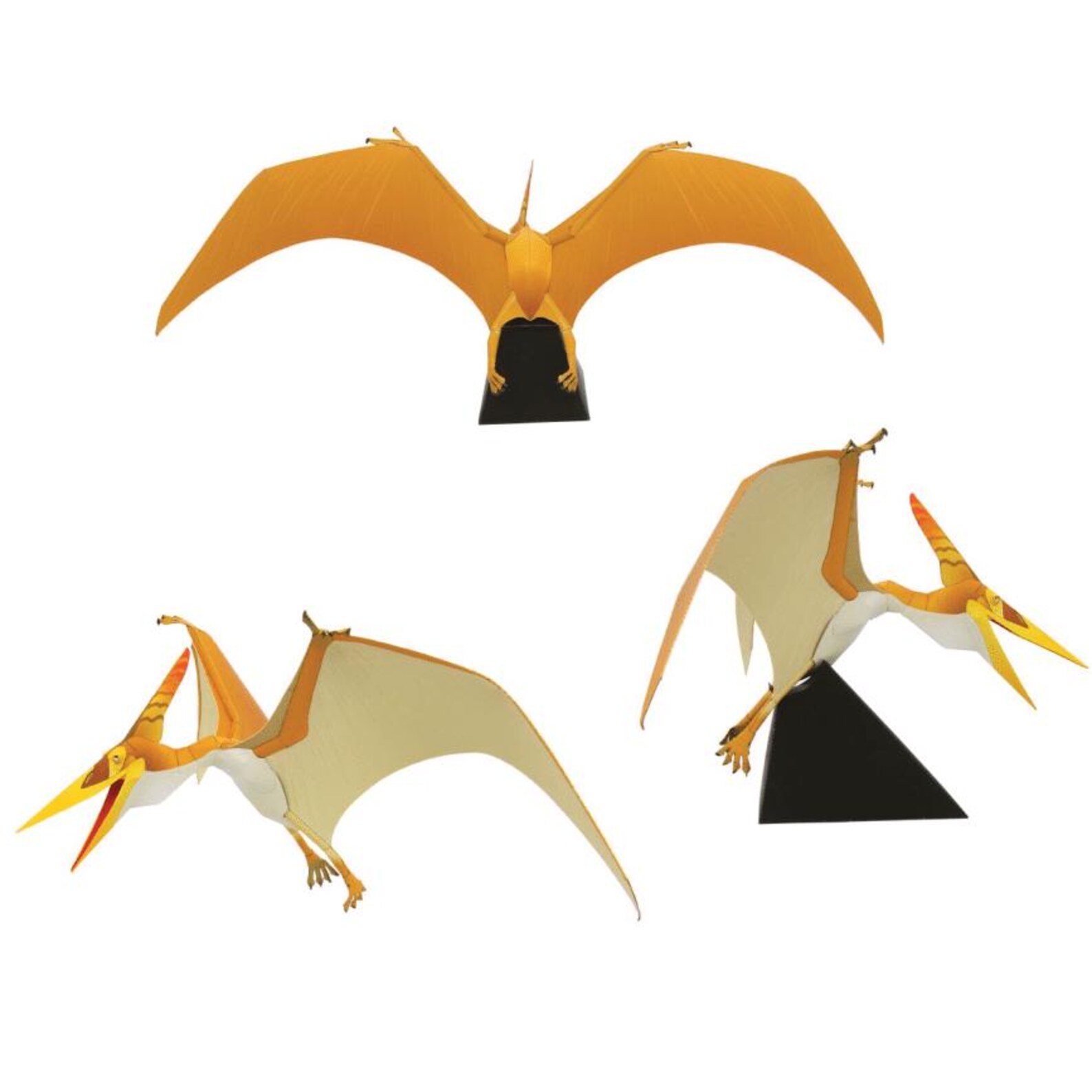 Pteranodon Papercraft, Dinosaur, Paper Model Sculpture, Papercraft ...