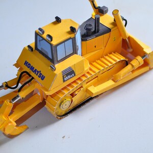 Bulldozer Papercraft, Crawler Dozers, Tractor, Construction Equipment ...