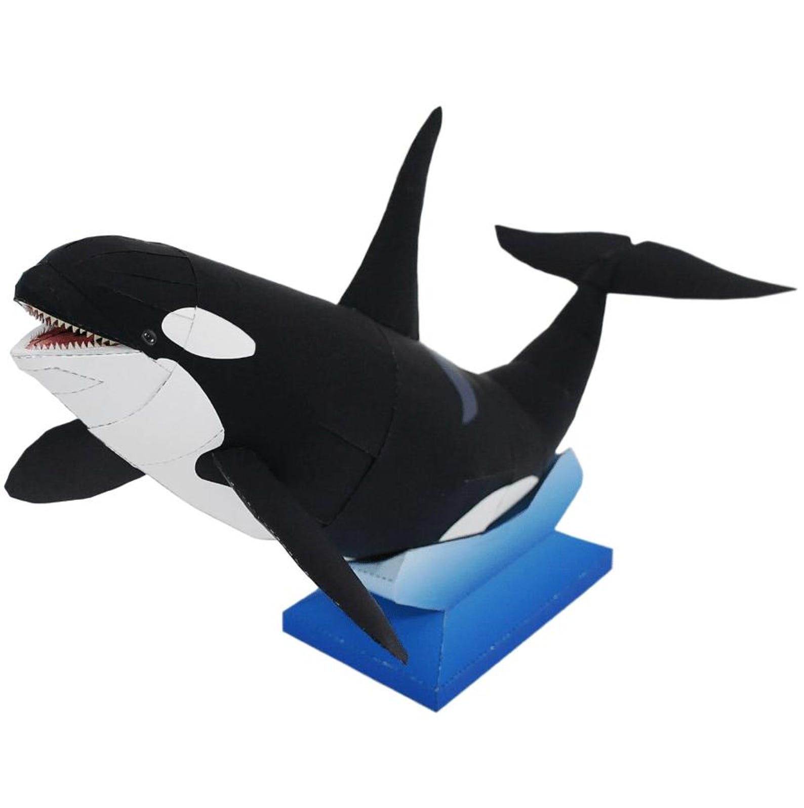 Orca Papercraft, Killer Whale, Marine Mammal, Paper Model, Papercraft ...