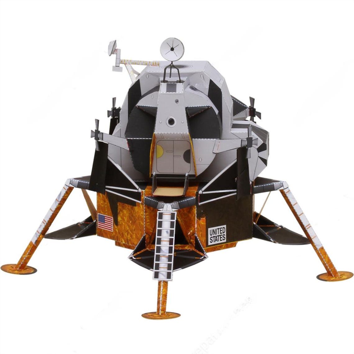 Apollo Lunar Module, Space, Astronomy, DIY Paper Model Sculpture ...