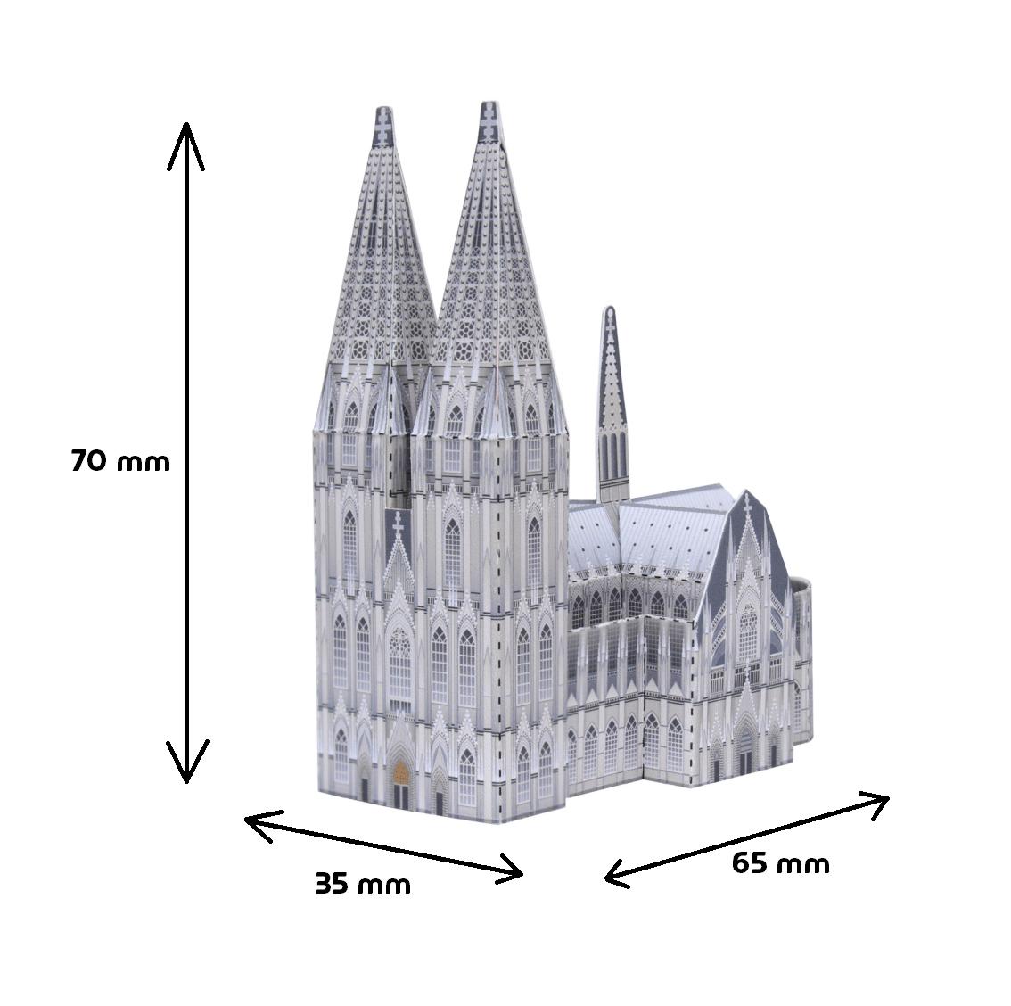 Cologne Cathedral, Köln, Germany, Mini Version, Building, DIY Paper ...