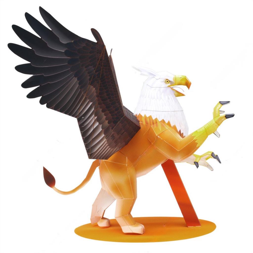 Griffin, Papercraft, Magical Legendary Creature, Printable Papercraft ...