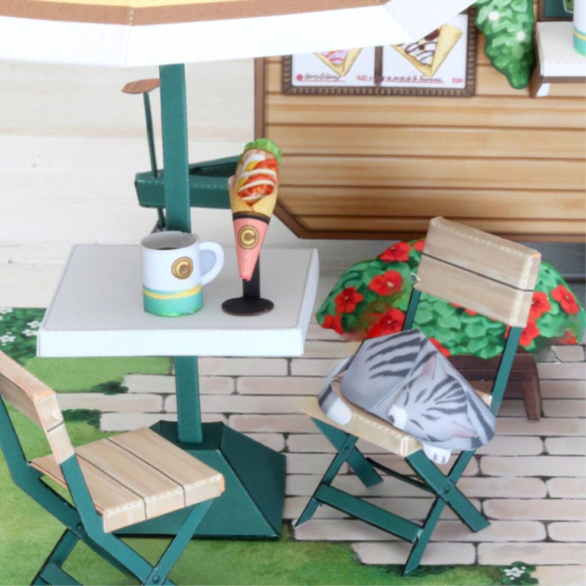 Mobile Crepe & Coffee Van, Foodtruck, Coffee Truck, Papercraft for Kid ...