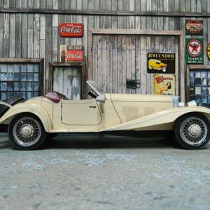 Mercedes Benz 500K, Car, Classic Car DIY Paper Model Sculpture ...