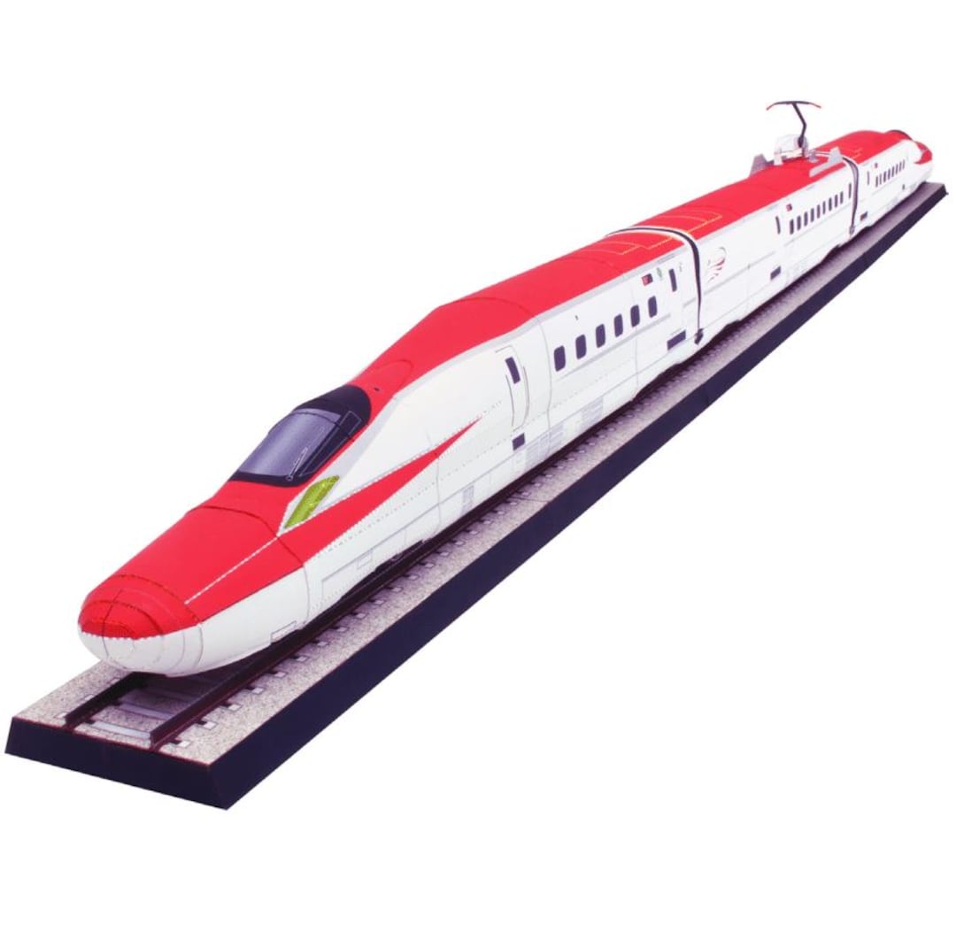 Shinkansen Papercraft, Bullet Train Papercraft, E6 Komachi Papercraft ...