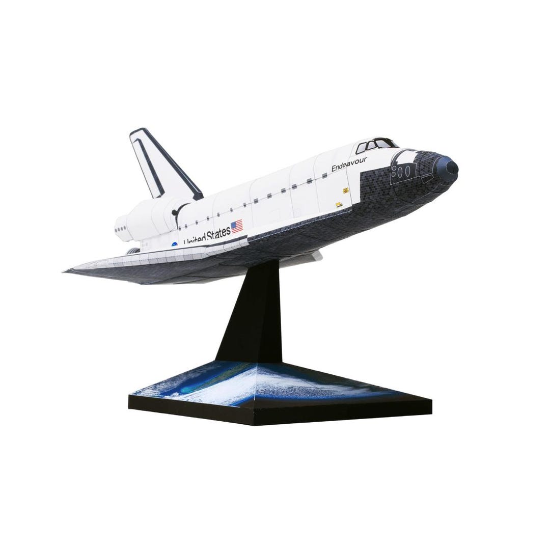 Space Shuttle Orbiter, Space Shuttle, DIY Paper Model Sculpture ...