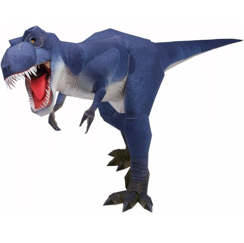 Tyrannosaurus Papercraft, Dinosaur, Paper Model Sculpture, Papercraft ...