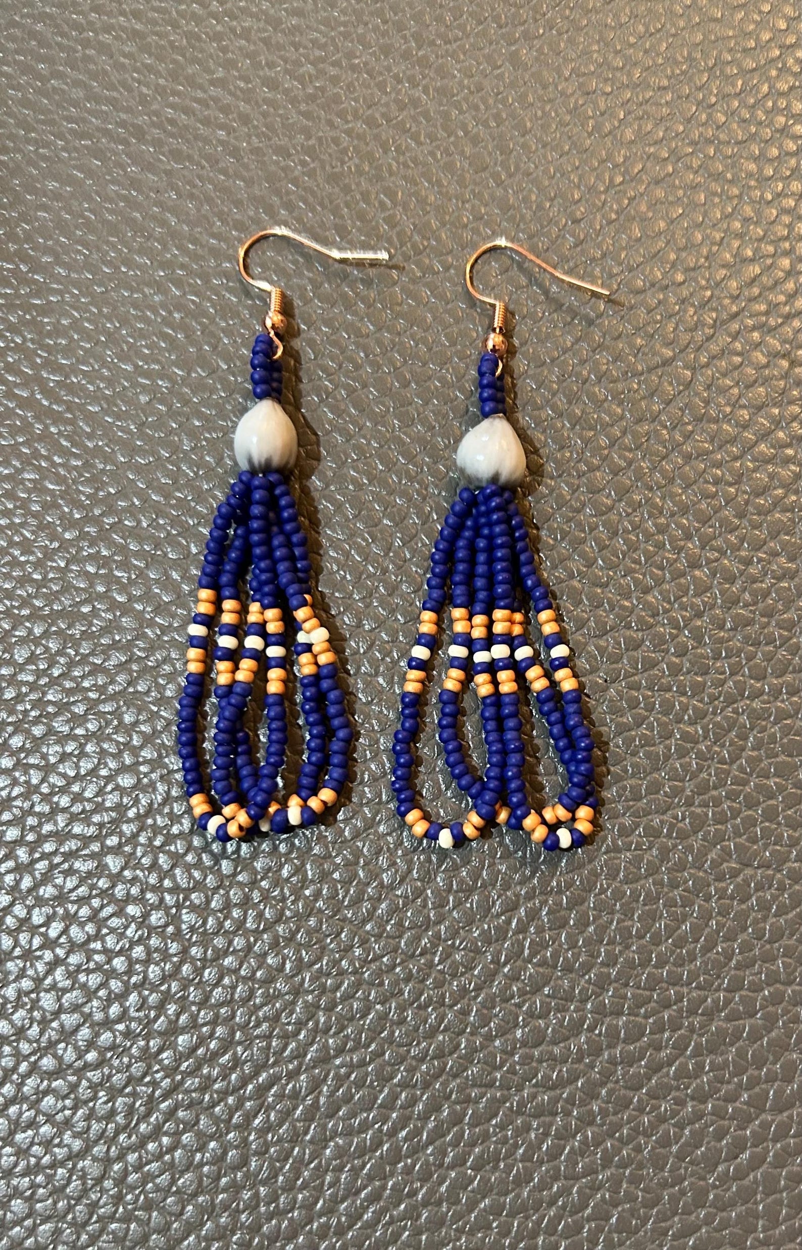 Handmade Beaded Cherokee Tears Earrings, Native Made - Etsy