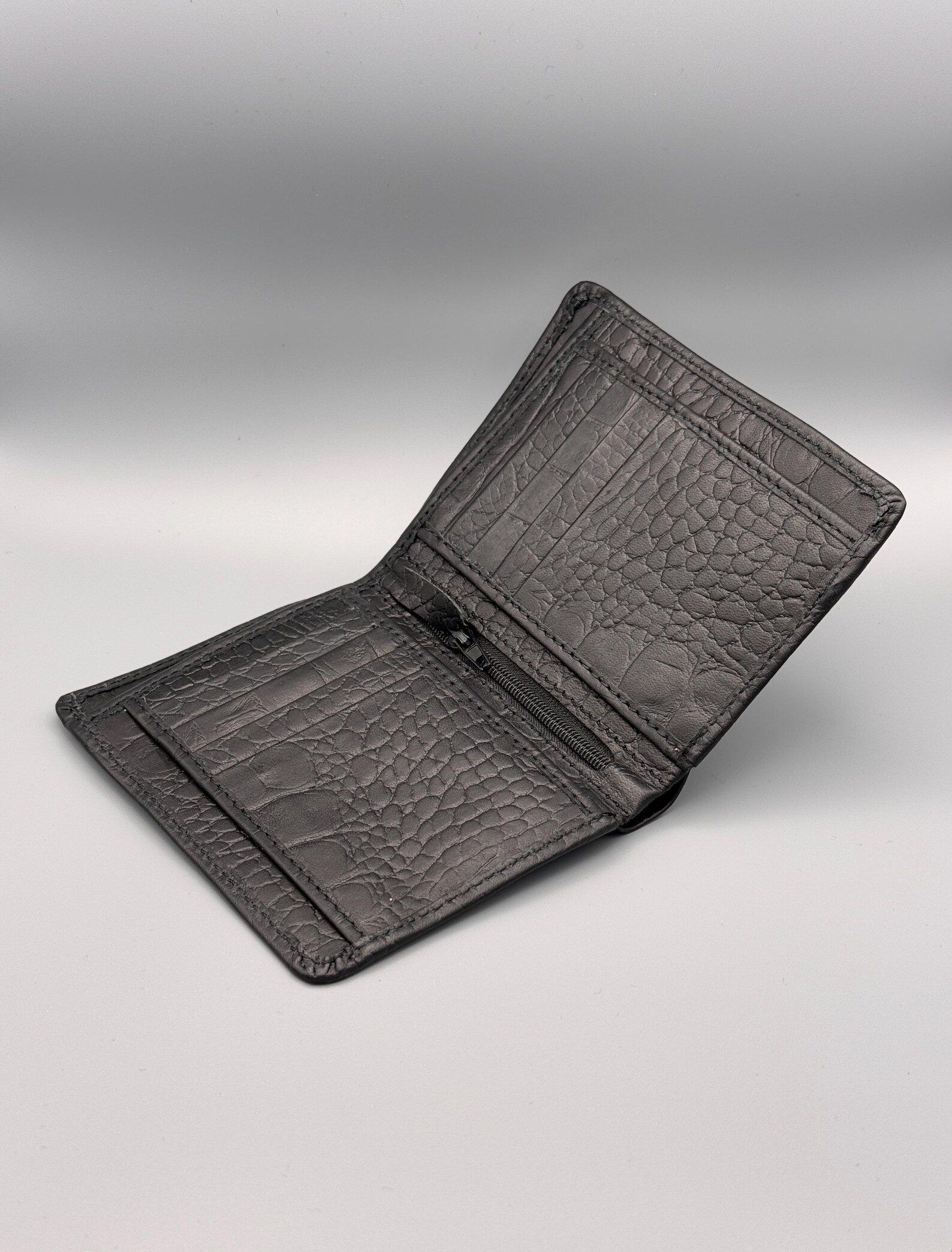 Crocodile Wallet, Mens Wallet,engraved Wallet,groomsmen Wallet,leather ...