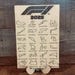 F1 2025 Calendar – Track Outlines, Dates & Countries - Etsy