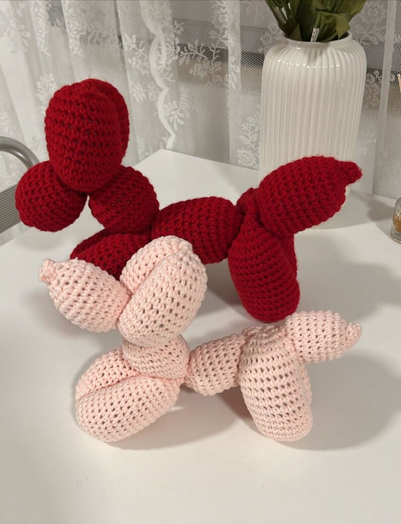 Balloon Dog Crochet Pattern, Instant Download - Etsy