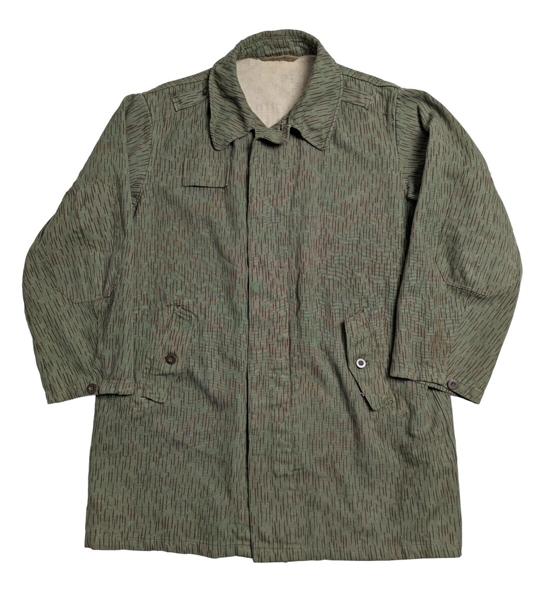 1960s Czech Army M60 Rain Drop Camo Field Jacket - XL - Etsy