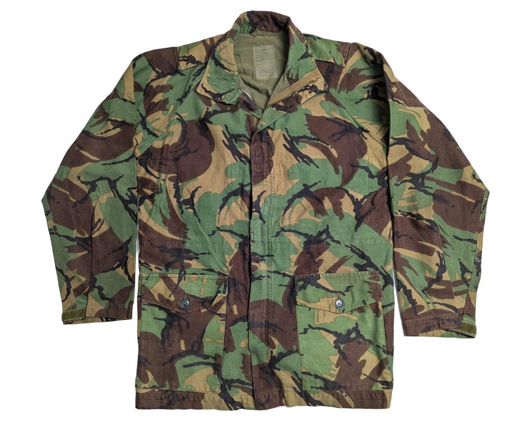 Vintage 1980s British Army DPM Cadet Windproof Smock Large - Etsy