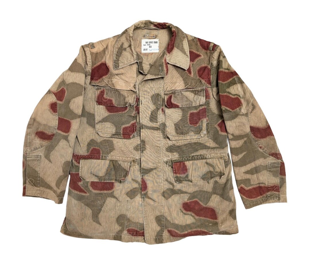 1960s West German Sumpfmuster (marsh) Camouflage Jacket - Etsy