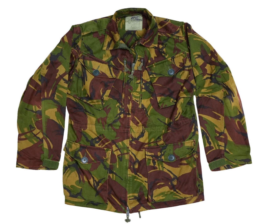 British Army 1990's DPM Combat Smock Woodland Camo - Large-regular NATO ...