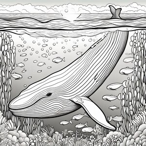 Digital Coloring Book – Cute Sea Animals to Print | Creative Coloring ...