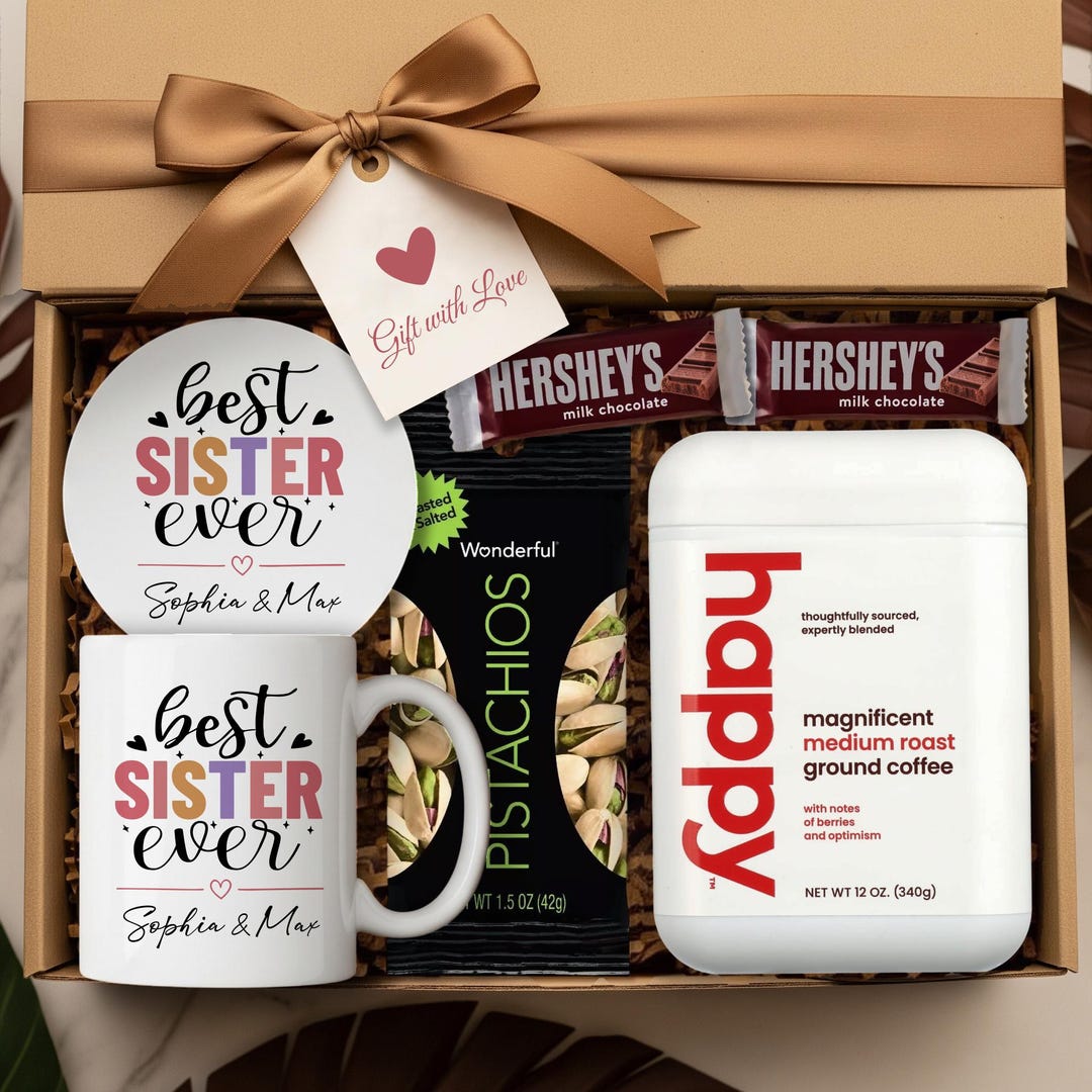 Personalized Sister Gift Box for Sister Birthday Gifts From Brother ...