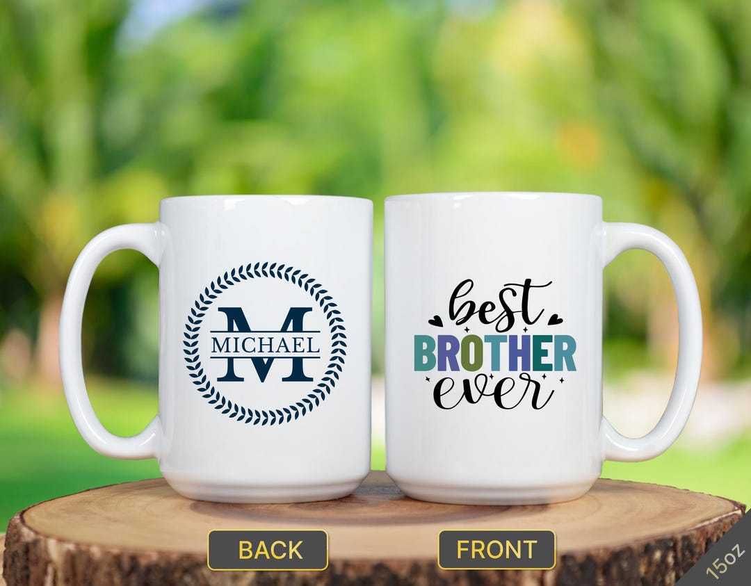 Unique Brother Gift With Name Gifts for Brothers From Bride Brother ...