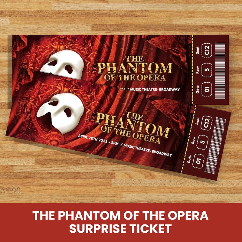 The Phantom of the Opera Gifts - 60+ Gift Ideas for 2026