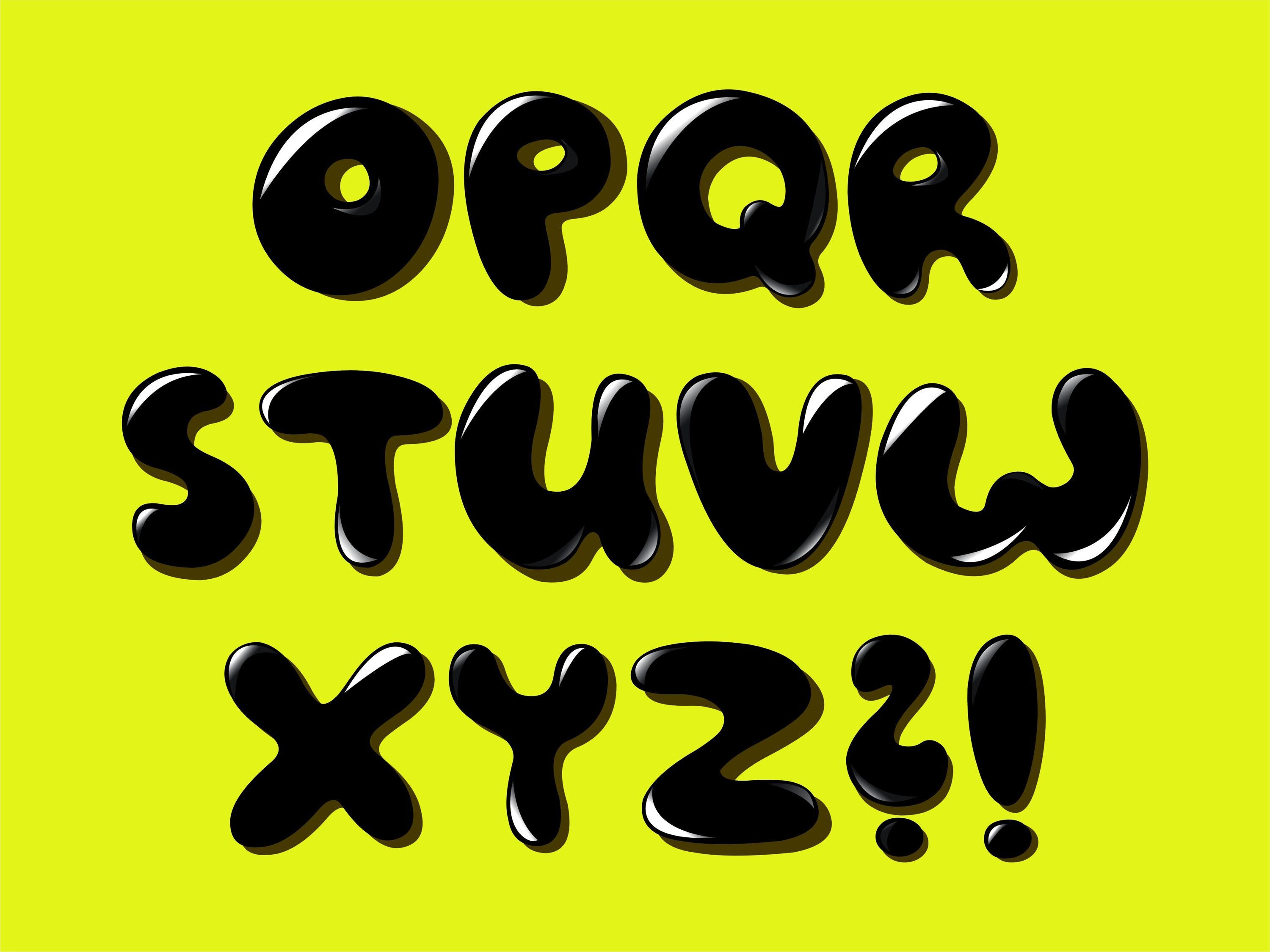 Bubble Font Svg, Groovy Font Png, Bubble Letters Svg - Etsy Canada