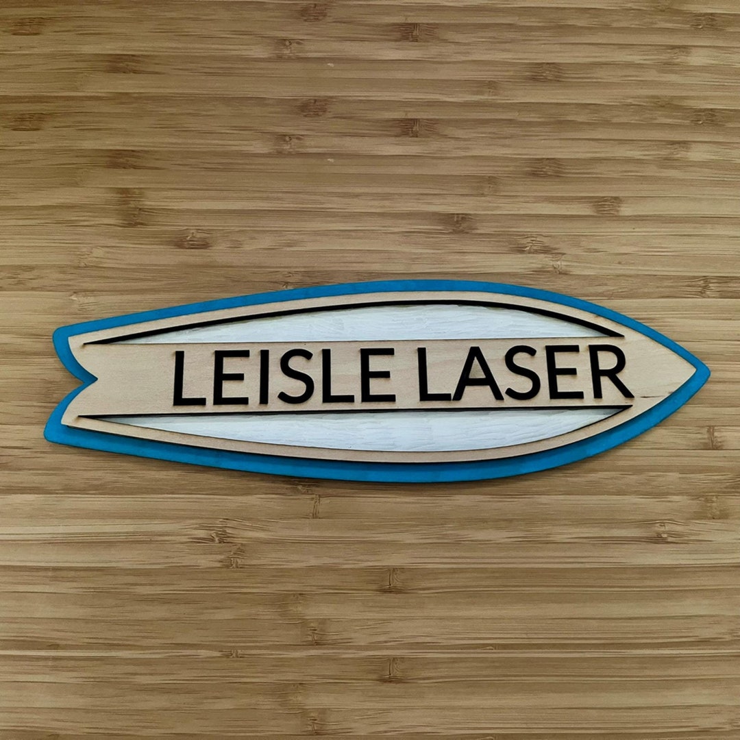 Surf Board Name Sign Personalized Nameplate - Etsy