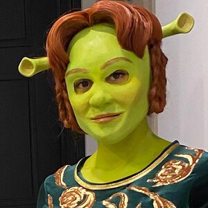 Shrek Fiona Foam Latex Facial Prosthetic - Etsy