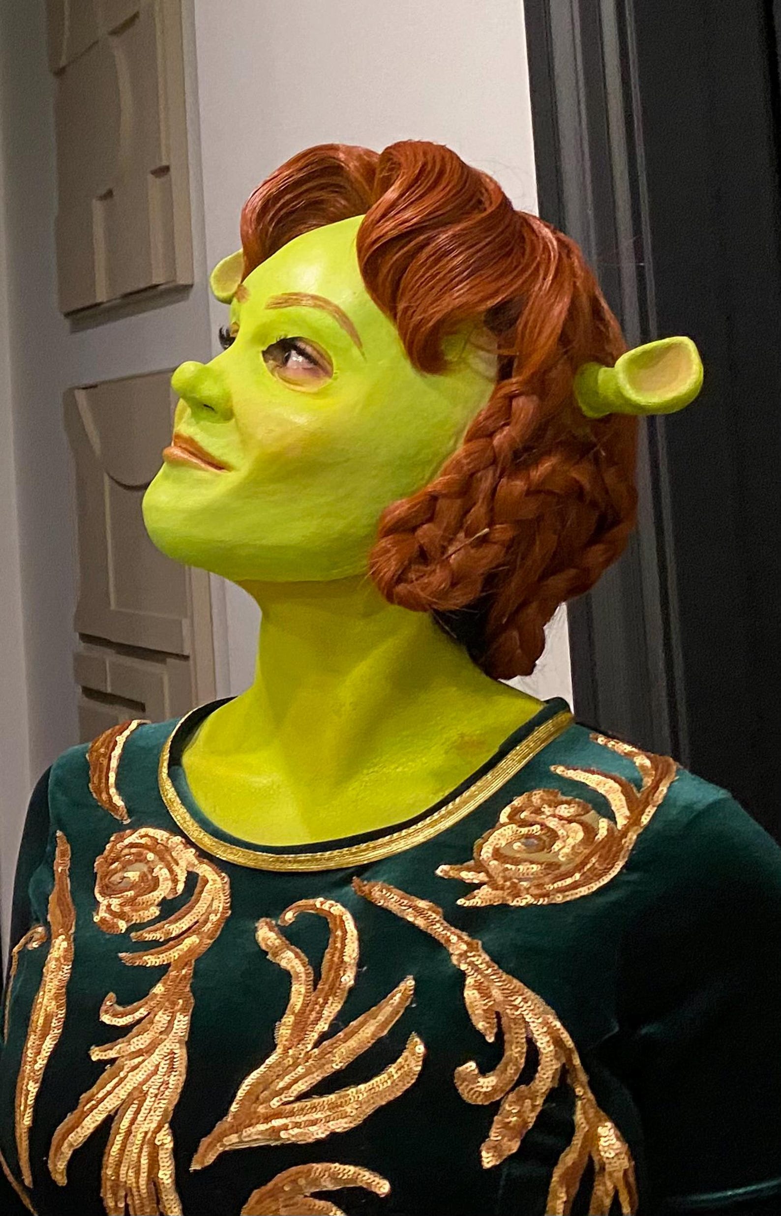 Shrek Fiona Foam Latex Facial Prosthetic - Etsy