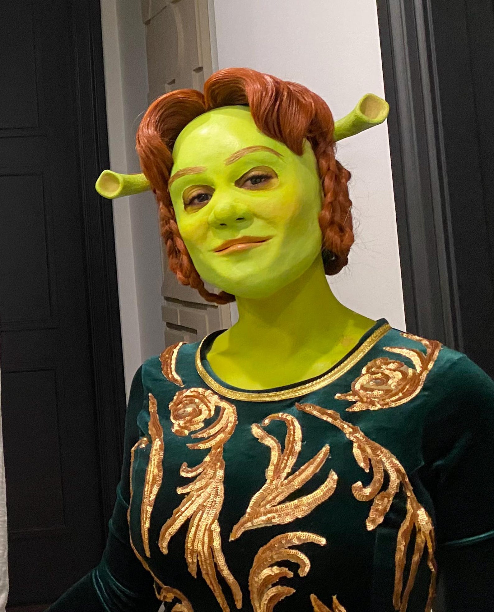 Shrek Fiona Halloween Foam Latex Makeup Facial Prosthetic - Etsy