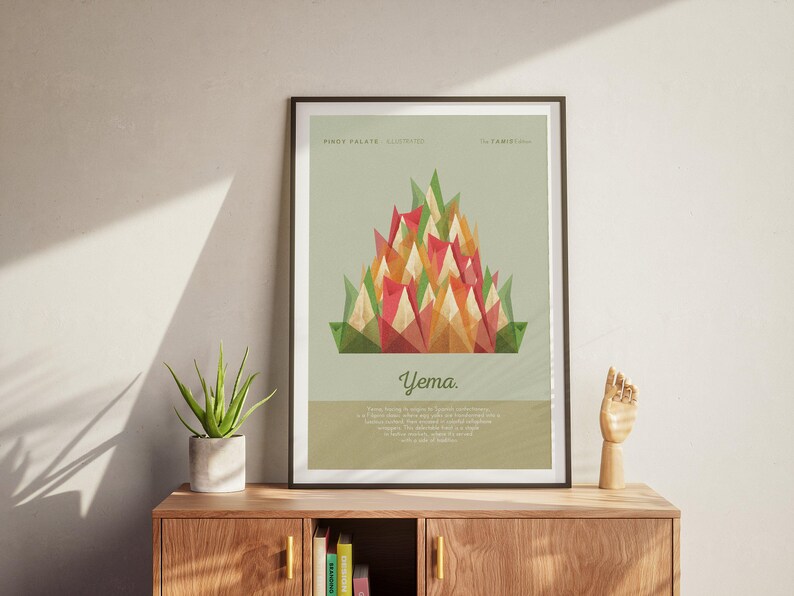 Filipino Food Poster, Custard Candy Yema, Pinoy Holiday Sweet, Asian ...