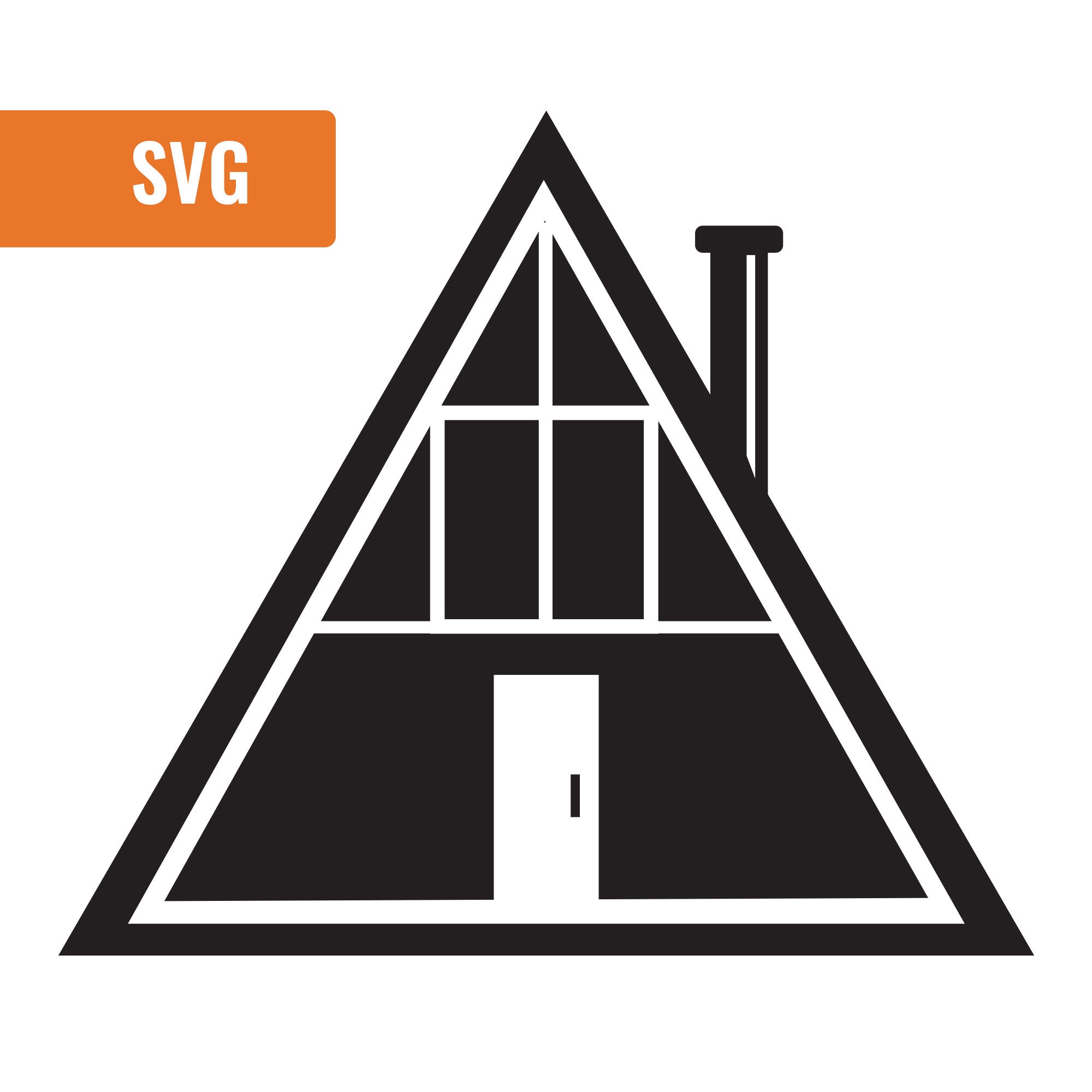 A-frame Svg, Cabin Svg, A-frame Cabin Svg, Lake House Svg, Lodge Svg - Etsy