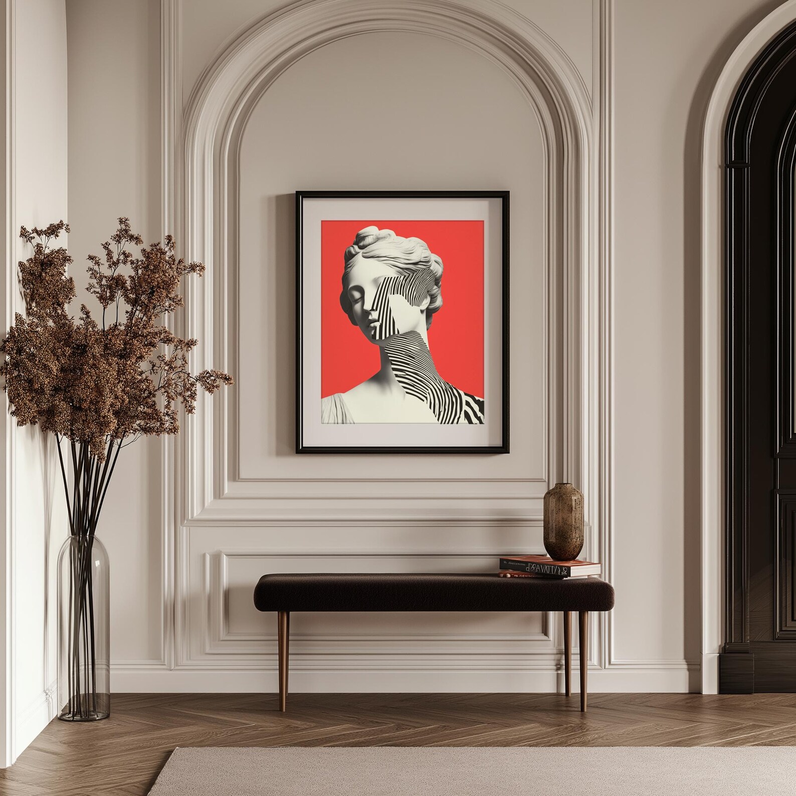 Modern Abstract Venus De Milo Collage: Digital Wall Art Print ...