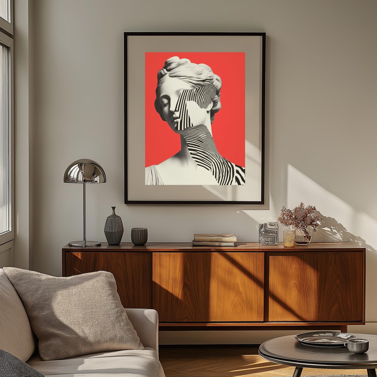 Modern Abstract Venus De Milo Collage: Digital Wall Art Print ...