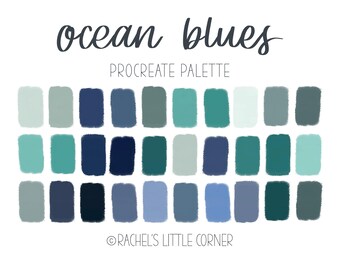 Melted Popsicles Procreate Color Palette, Summer Colors, iPad Color ...