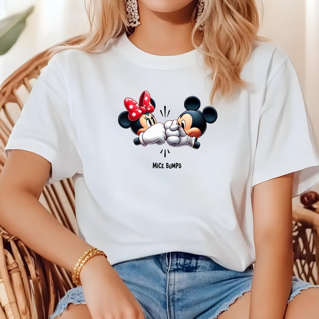 Disney Mice Bumps T-shirt, Mickey Mouse, Minnie Mouse, Disney Shirt ...
