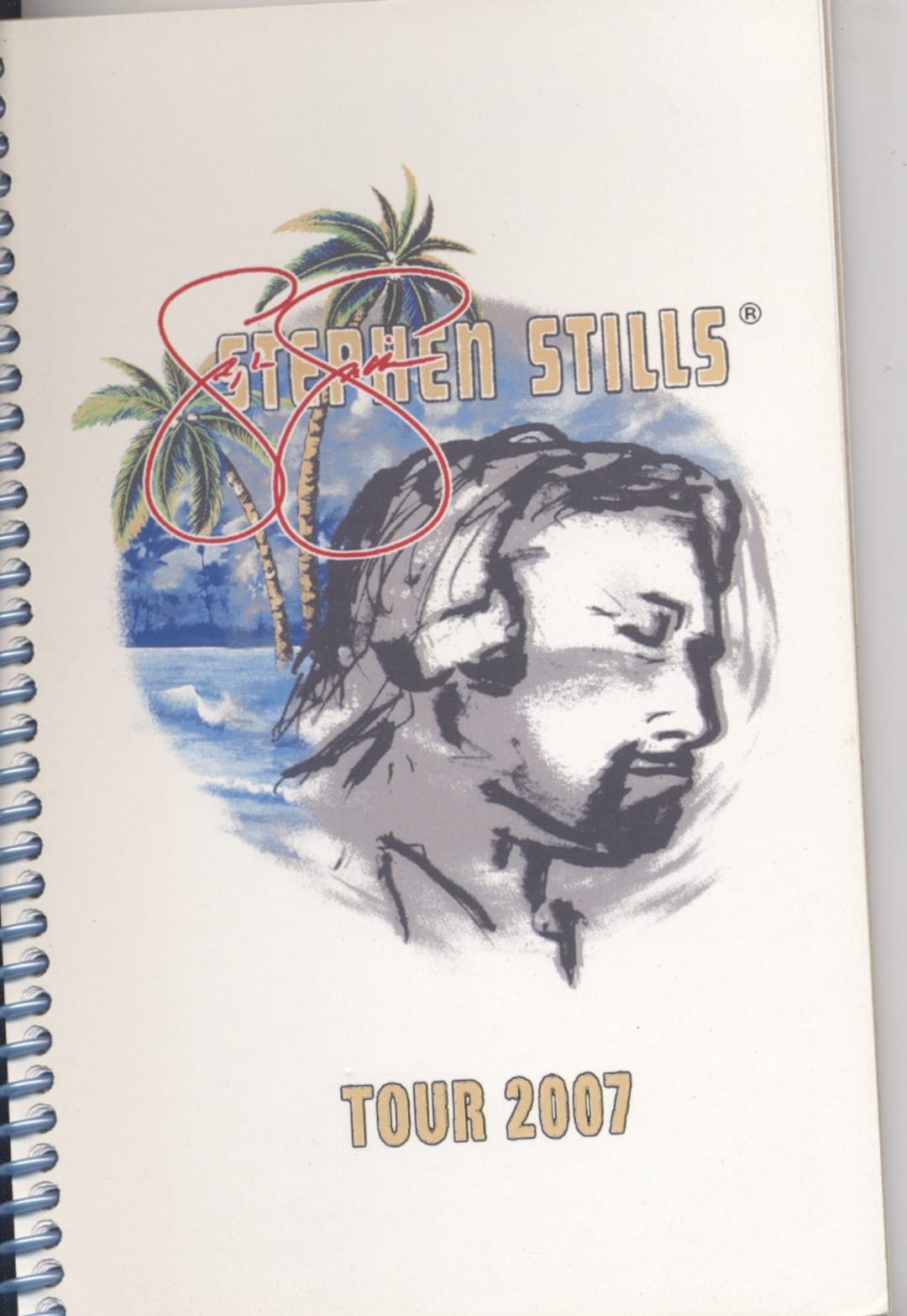 Steven Stills Tour Itinerary Book 2007 - Etsy