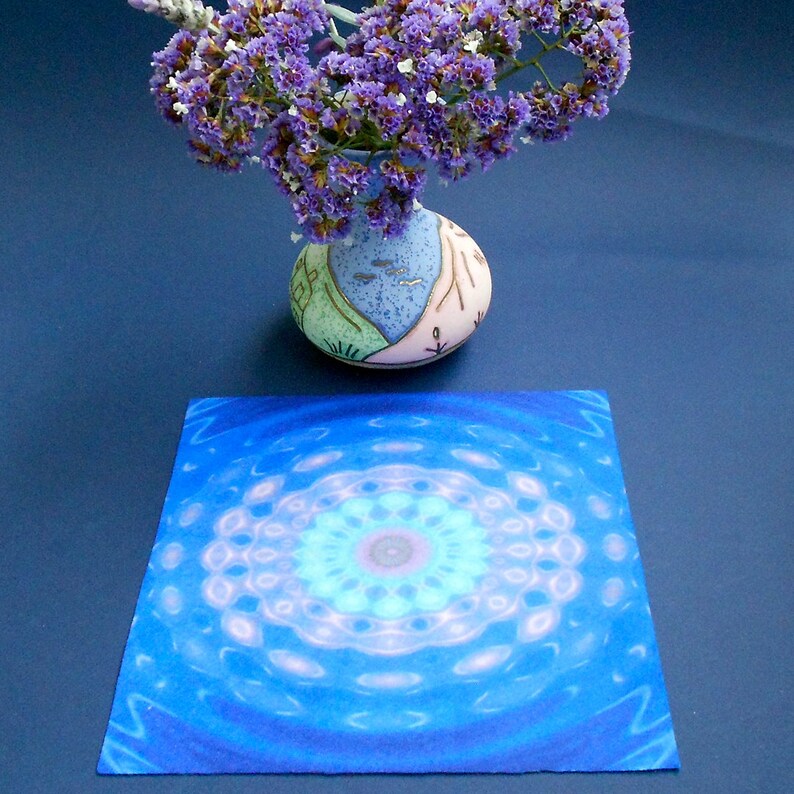Lake Atlantis Mandala Altar Cloth Healing - Etsy