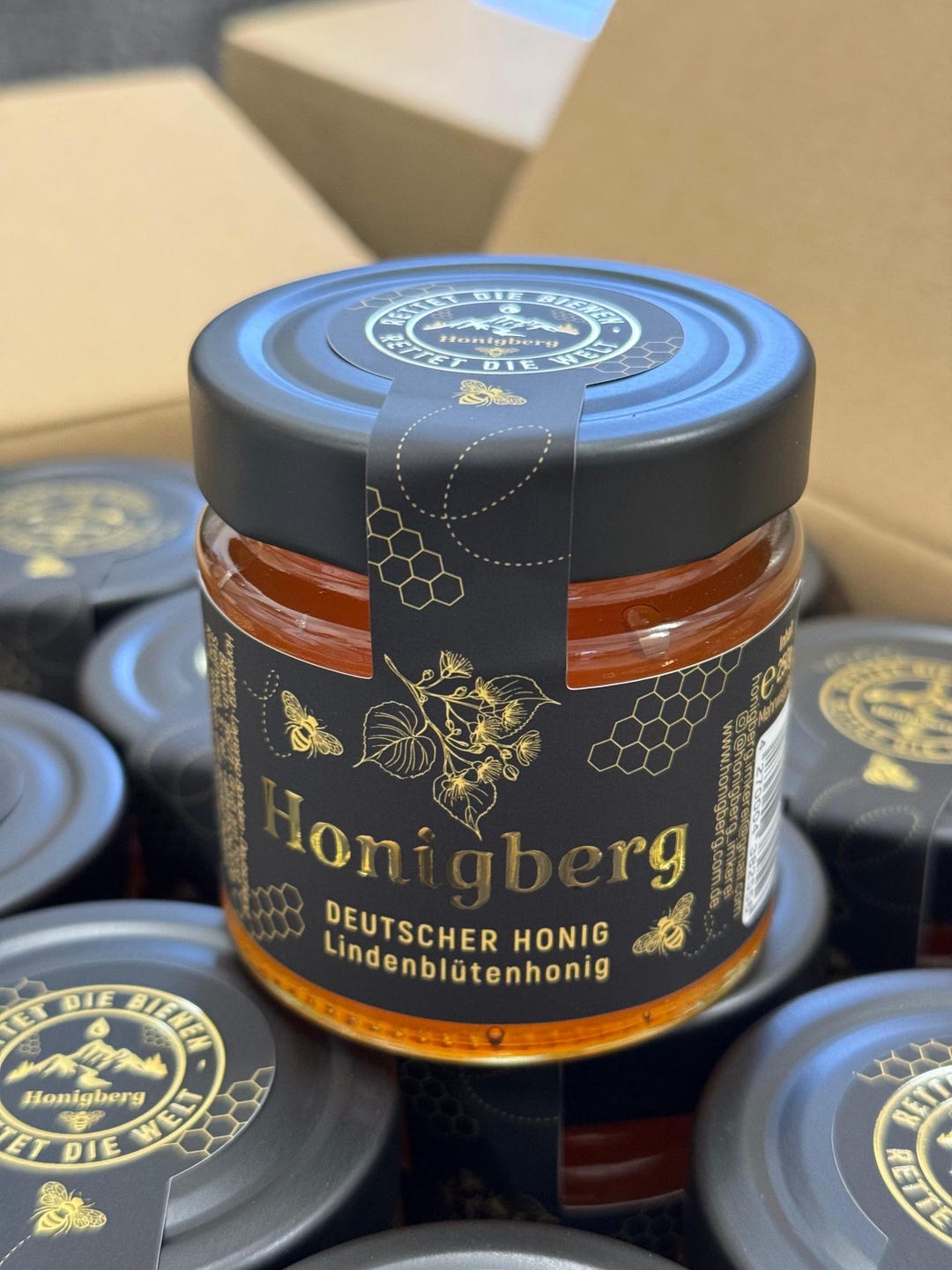Linden Honey 4 Jars German Liquid – Natural German Honey With Forest ...
