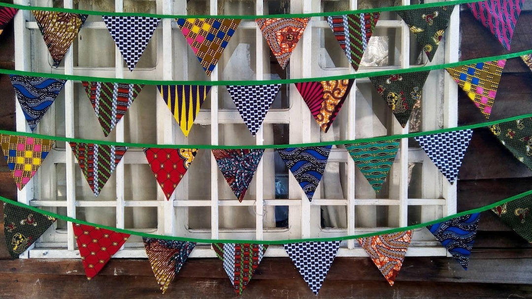Awesome African Wax Buntings - Etsy