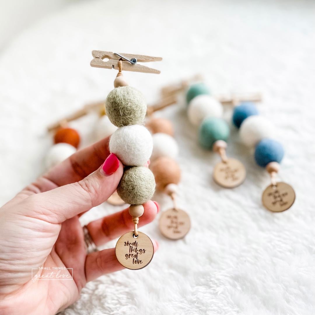 Essential Oil Diffusers Essential Oil Car Diffuser Felt Ball Diffuser ...