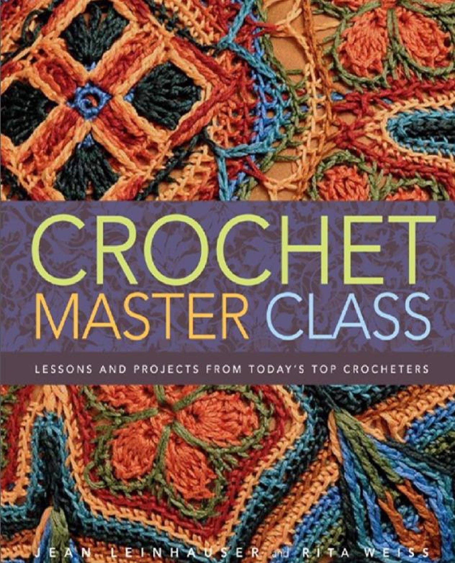 Crochet Master Class in English Crochet Patterns for Sweaters, Scarves ...