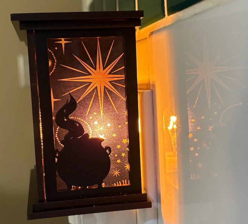 Witch Apothecary Nightlight Halloween Decor, Witch Gift - Etsy