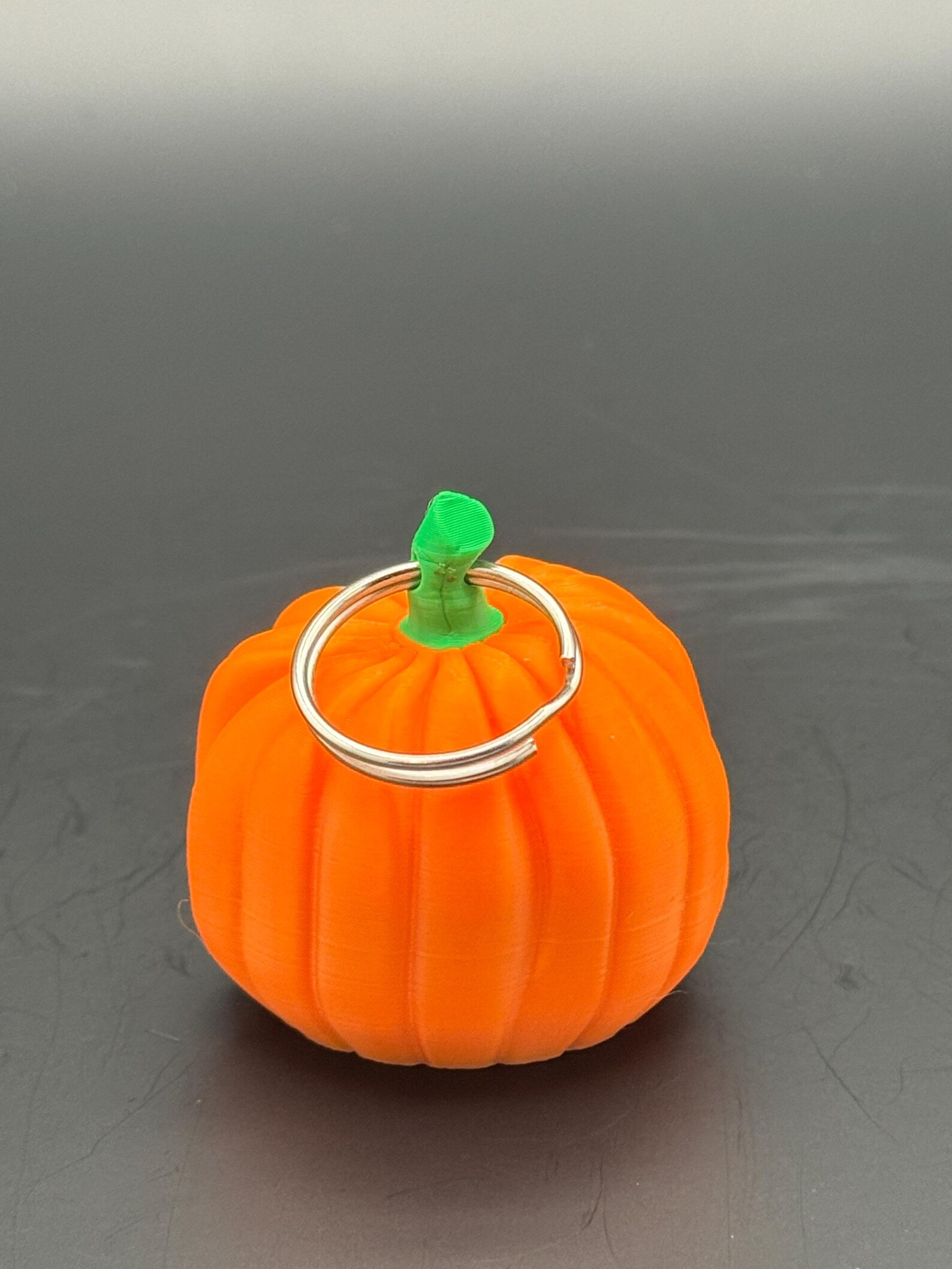 3d-printed Pumpkin Jack-o-lantern Keychain, Halloween Decor ...