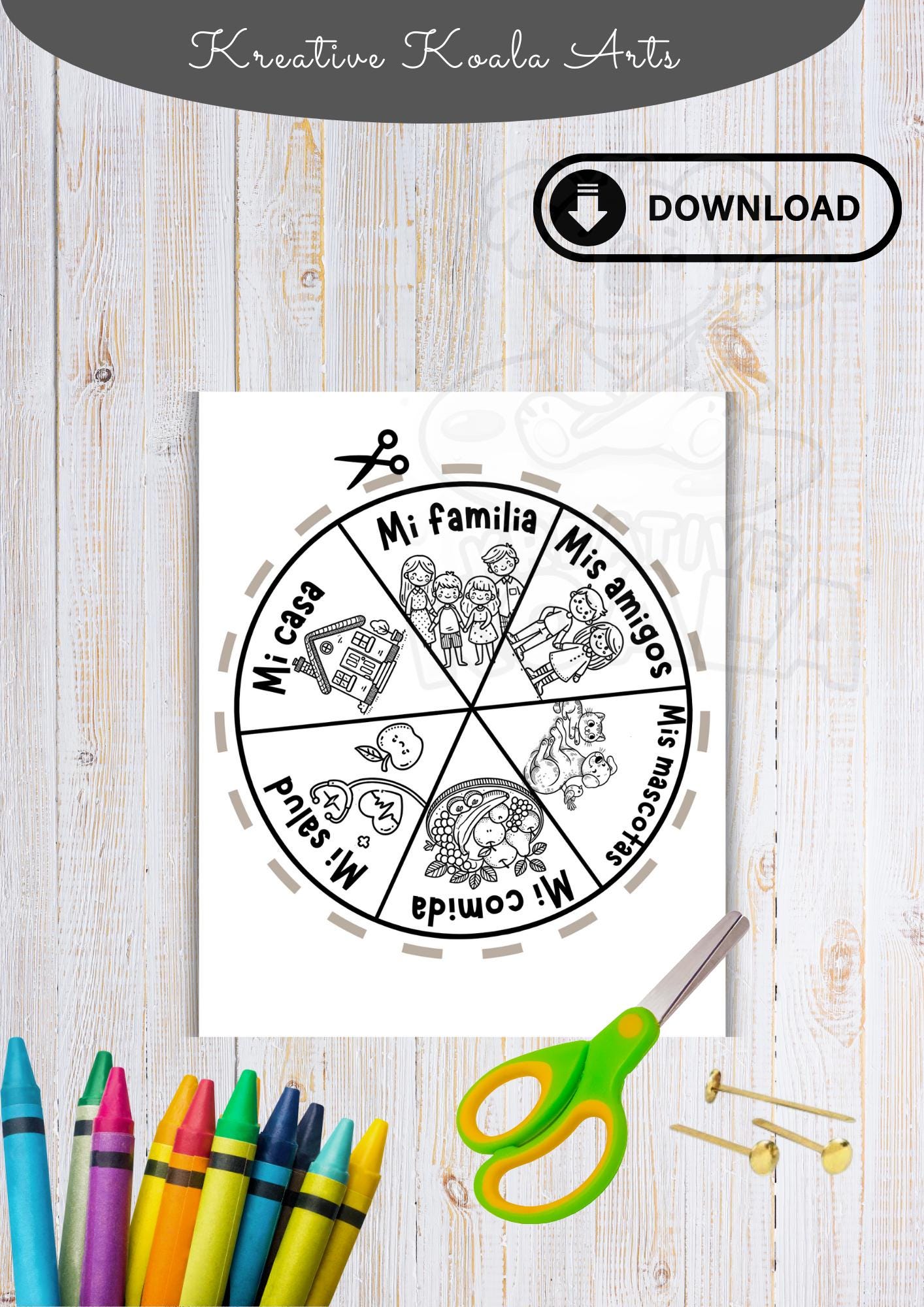 Spanish I Am Thankful For(estoy Agradecedido Por) | Thankful Coloring ...