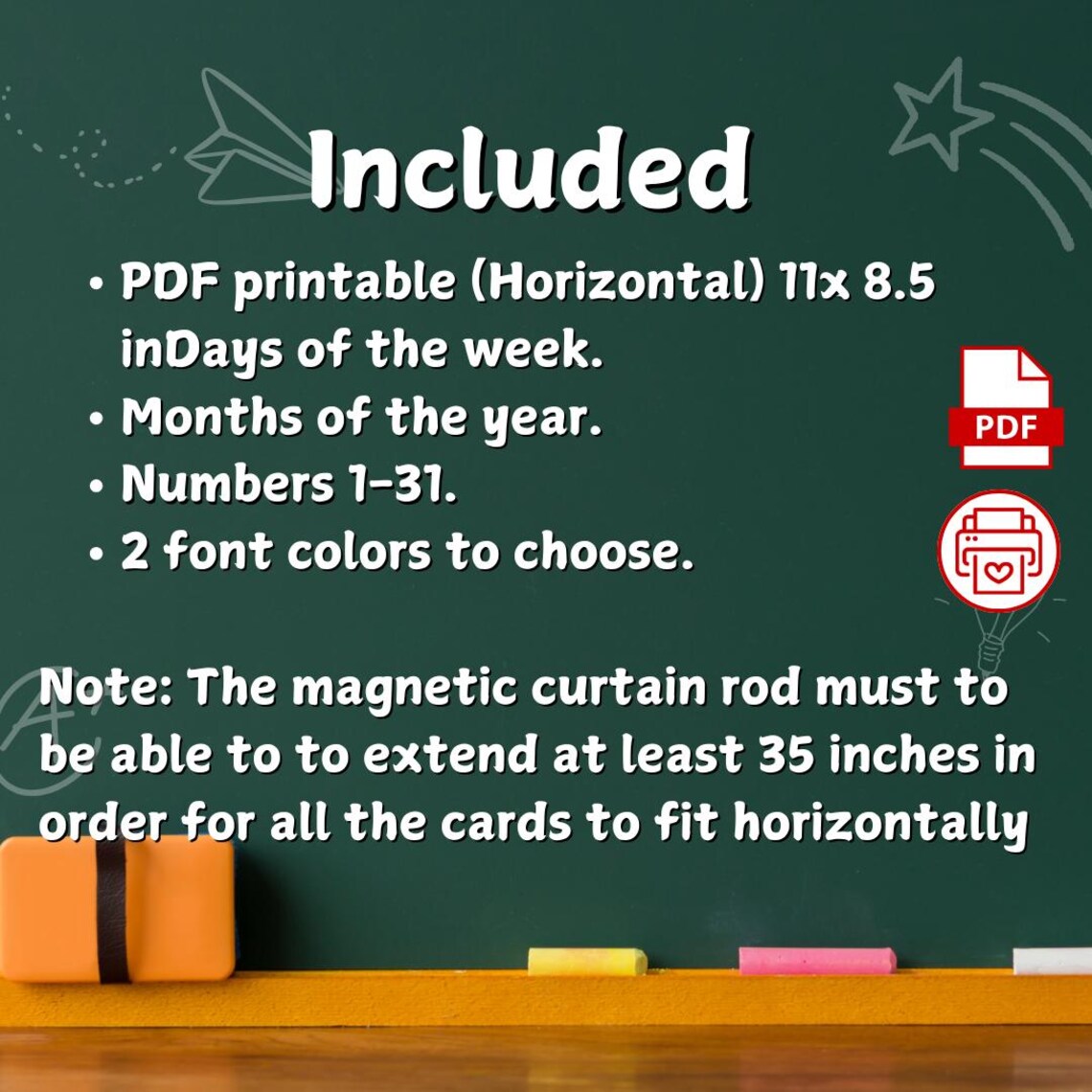 Flip the Pencil – Pencil Flip Calendar Printable | Classroom Decor ...