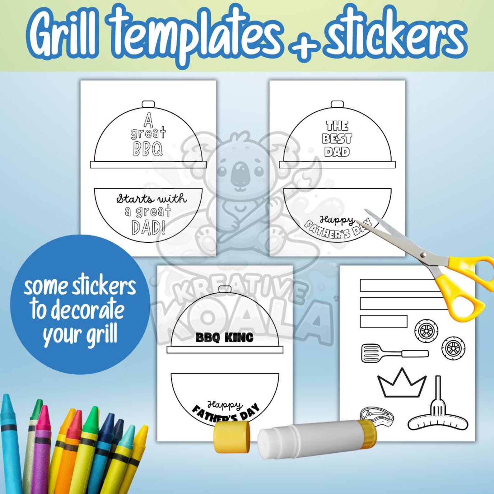 Chill and Grill With Dad, BBQ Grill Card for Dad – Father’s Day ...